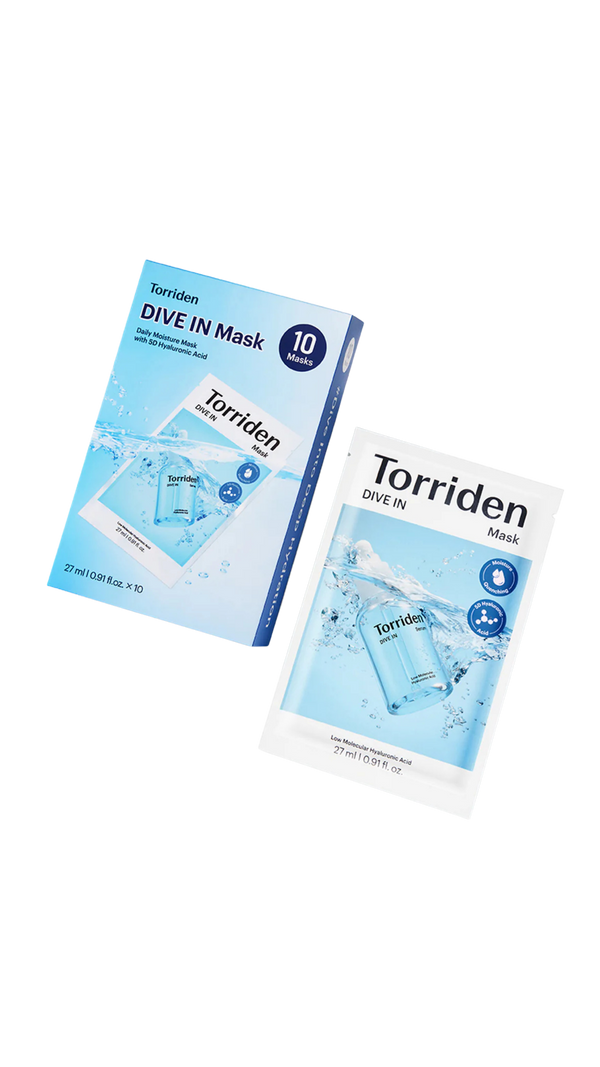 DIVE-IN Low Molecule Hyaluronic Acid Mask | Song of Skin