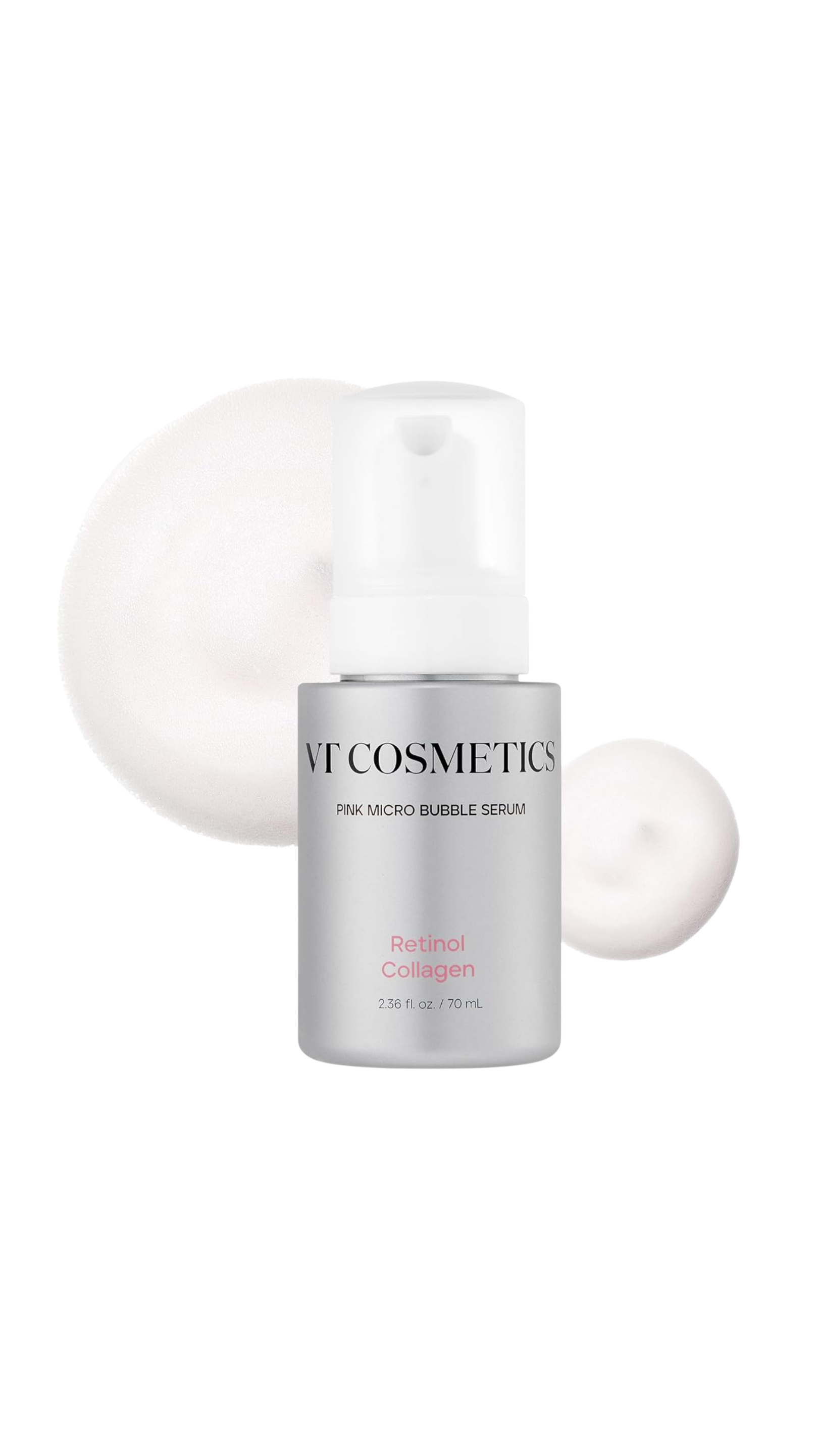 VT Retinol Collagen Pink Micro Bubble Serum | Song of Skin